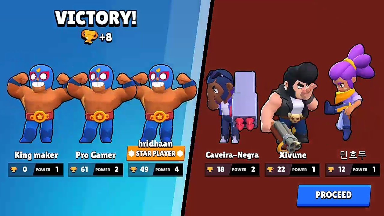 Three El Primo in one match amazing winning - YouTube