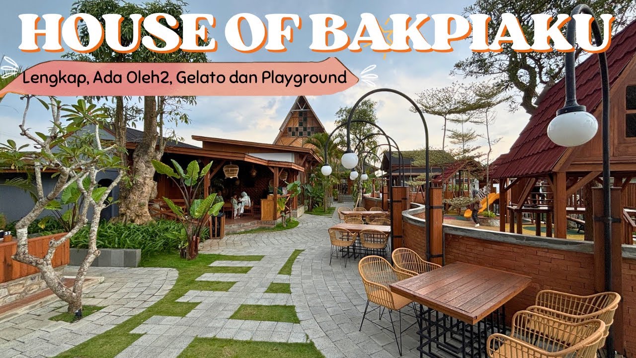 House of Bakpiaku : Resto di Jogja Lengkap dengan Playground dan Oleh ...