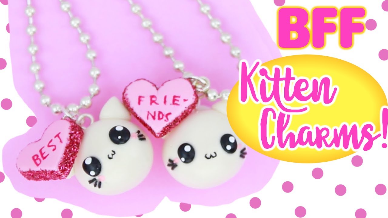 DIY BFF KITTEN Charms!! | Kawaii Friday - YouTube
