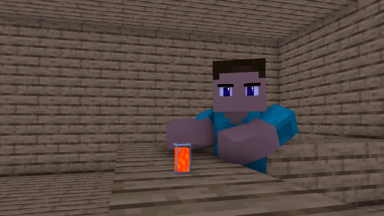 Give me a drink, bartender (Minecraft Animation) - YouTube