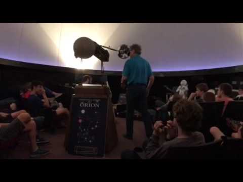Visit to the planetarium with Larry Berz! - YouTube