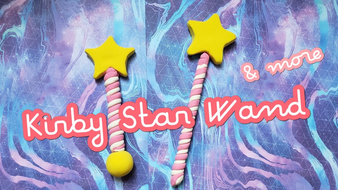 DIY Kirby Star Wand (Kids Birthday Party Activity Idea) - YouTube