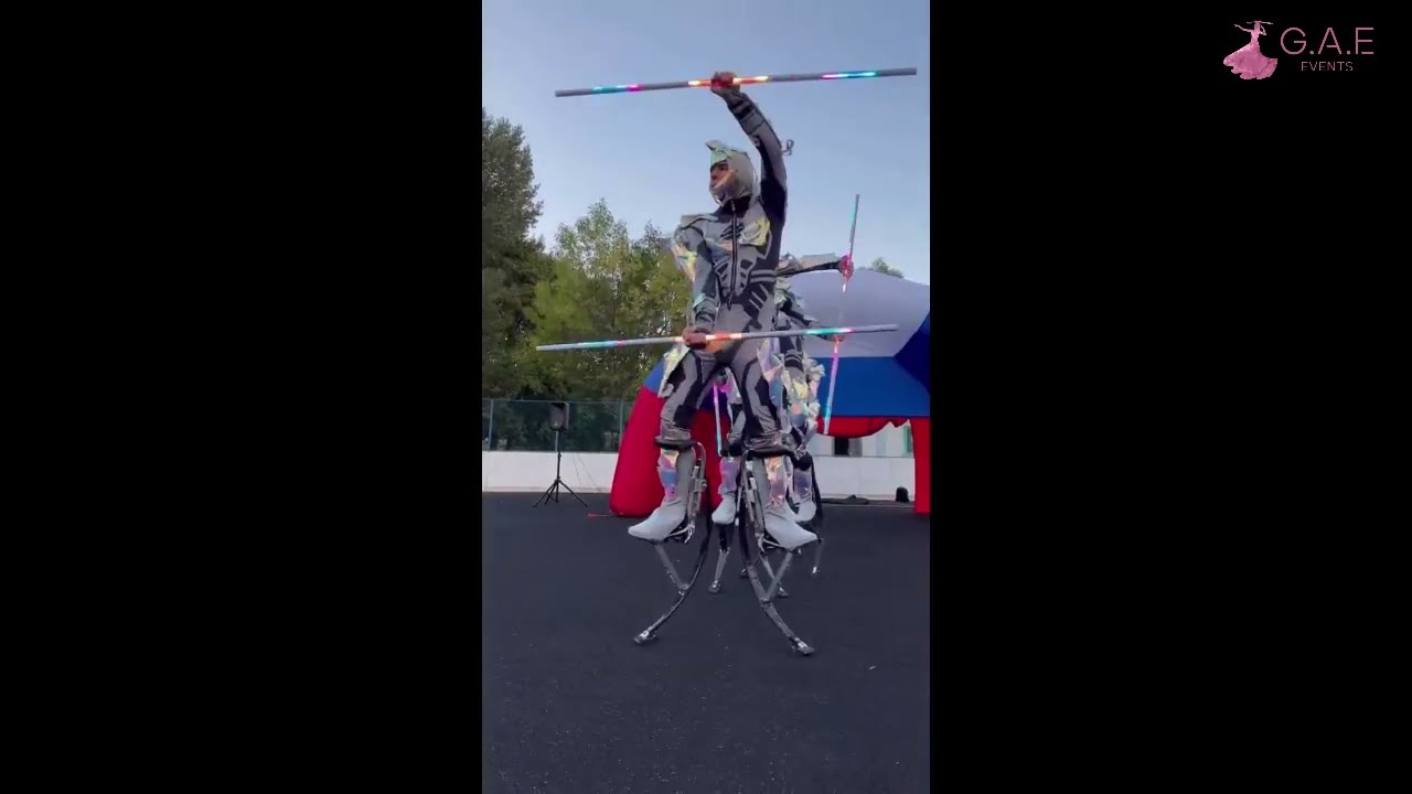 AR - Jumper Performance | G.A.E EVENTS | DUBAI - YouTube