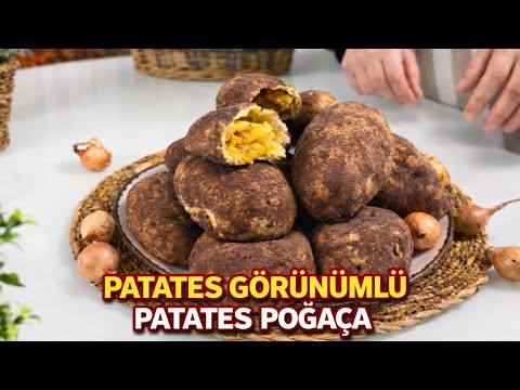 İlk Bakışta Patates🥔Ama Kumpir Tadında Poaça🔥Hamuru ayrı güzel, içi ayrı lezzetli👌Mutlaka yapın🫠￼