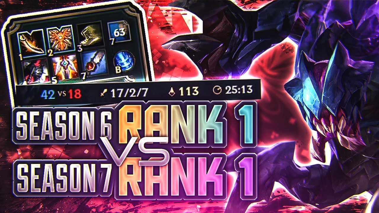Tarzaned | S6 RANK 1 VS S7 RANK 1 TF BLADE | 17/2/7 AS REK'SAI - YouTube