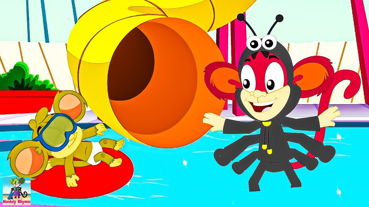 Itsy Bitsy Spider + More Nursery Rhymes for Children by Monkey Rhymes ...