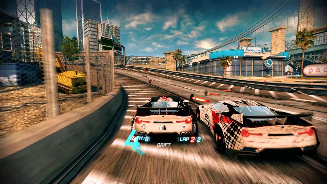 Split/Second: Hit The Skids Ep 5, Expressway Race 2nd Place - YouTube