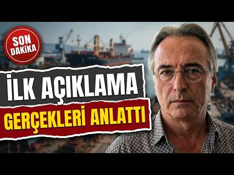 Marmara'daki gemi kazasına ilişkin İmamoğlu Denizcilik yetkililerinden açıklama