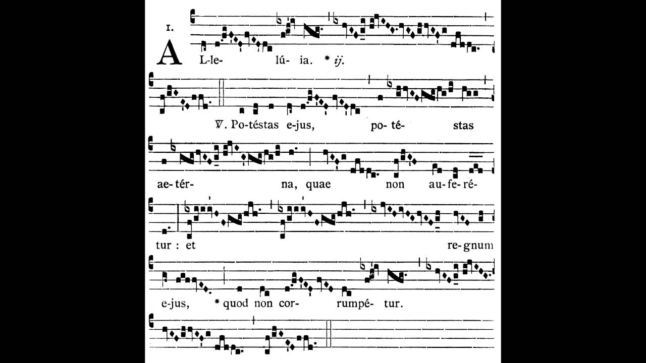 Alleluia, Potestas Ejus, Christ the King - YouTube