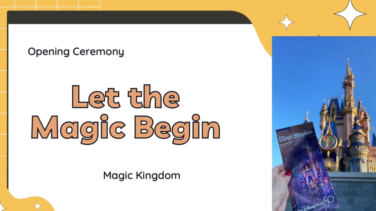 Let the Magic Begin | Disney | Magic Kingdom - YouTube
