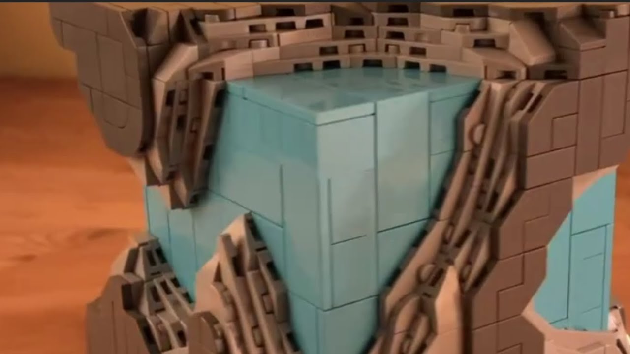 Azure Inner Cube with Lego Bricks - YouTube