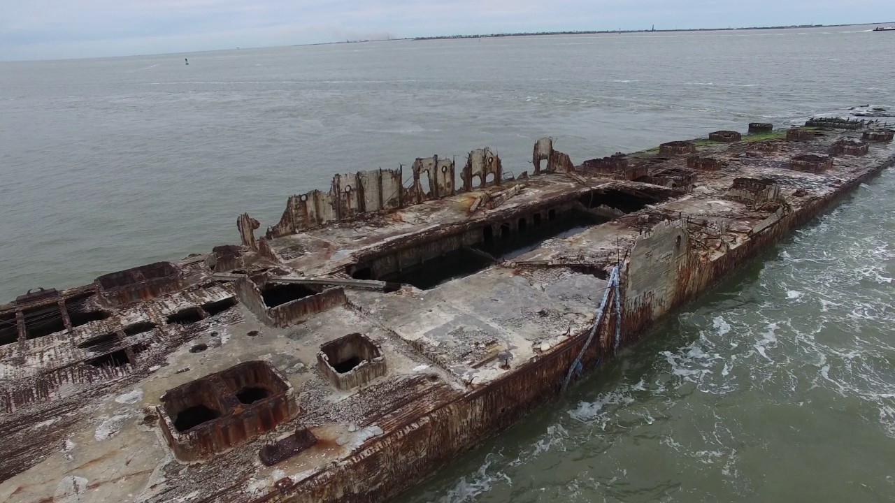 SS Selma Drone - YouTube