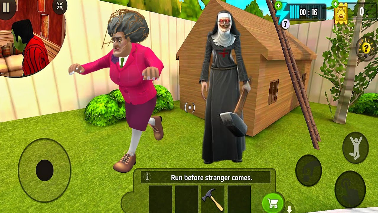 Scary Stranger 3D - Gameplay Walkthrough Levels DEJA MOD, UNSTOPA-BULL ...