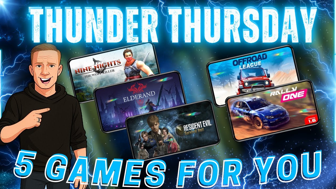 Thunder Thursday: Testing 5 Fresh Games #Live #New - YouTube