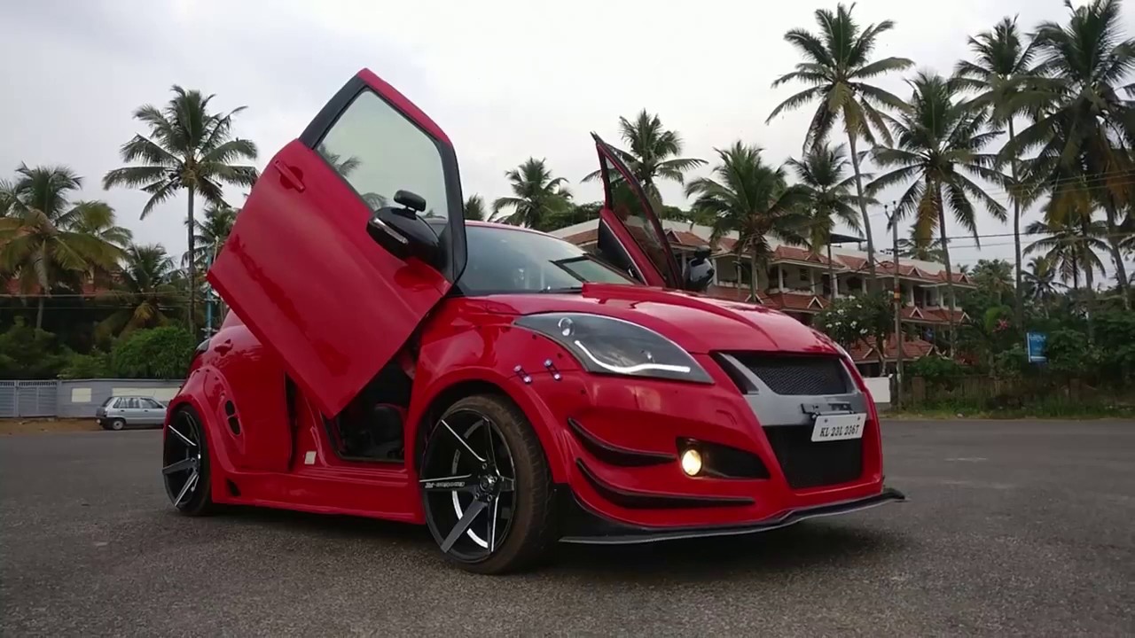 Modified wide body suzuki swift - YouTube