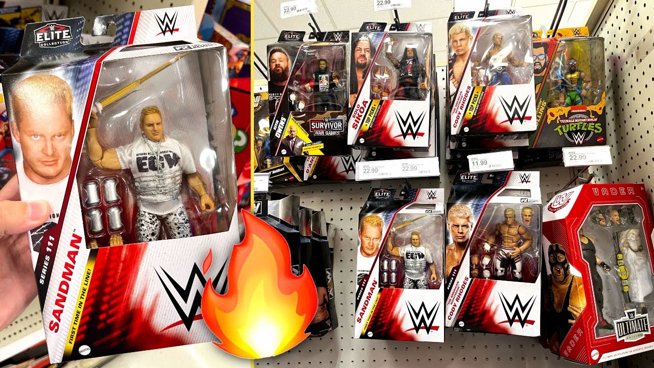 INSANE WWE Figure Selection At Target On WWE Toy Hunt! - YouTube