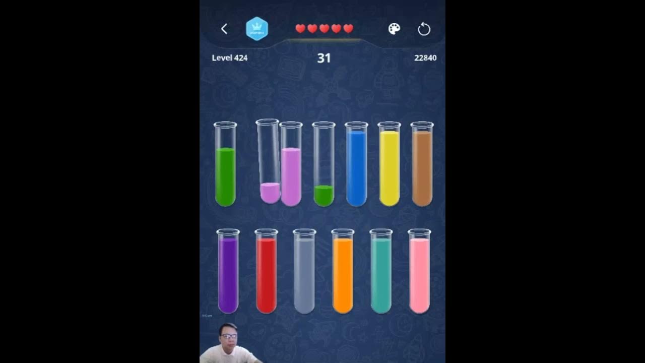 Water Sort : Puzzle game Level 421 - 430 Walkthrough | PuzzleChallenge ️ - YouTube