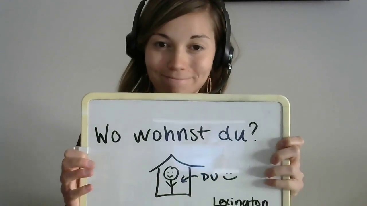 Wo wohnst du? Deutsch für Anfänger - YouTube