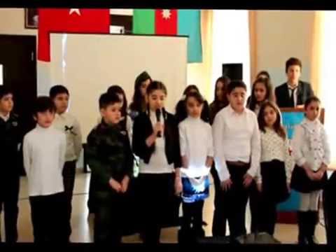 BAKU ATATÜRK LİSESİ 20 YANVAR(OCAK)2015 TÖRENİNDEN...