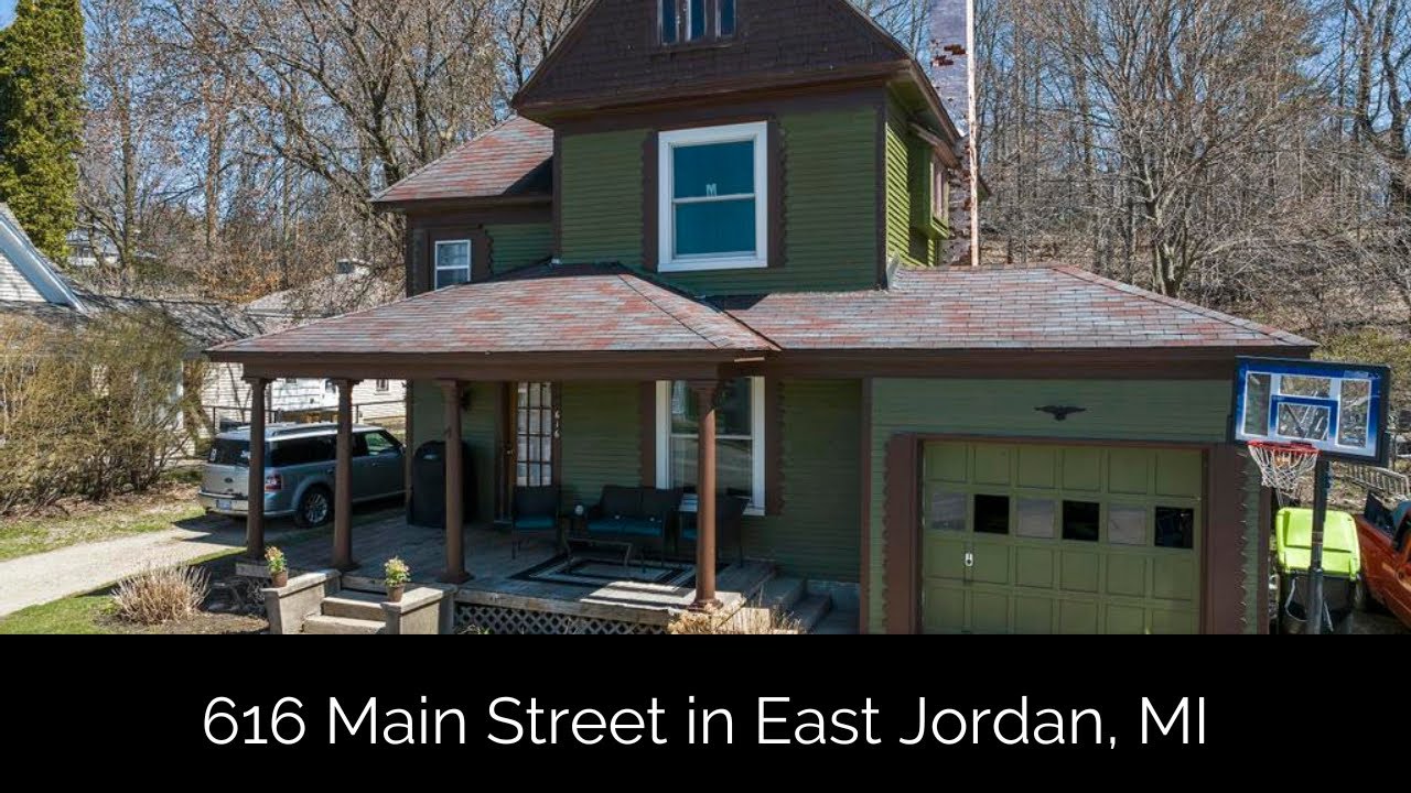 616 Main Street in East Jordan, MI - YouTube