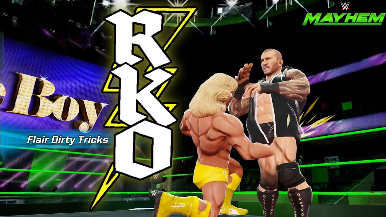 Three Most Dengerous Letter RKO Special Event Gameplay WWE MAYHEM - YouTube