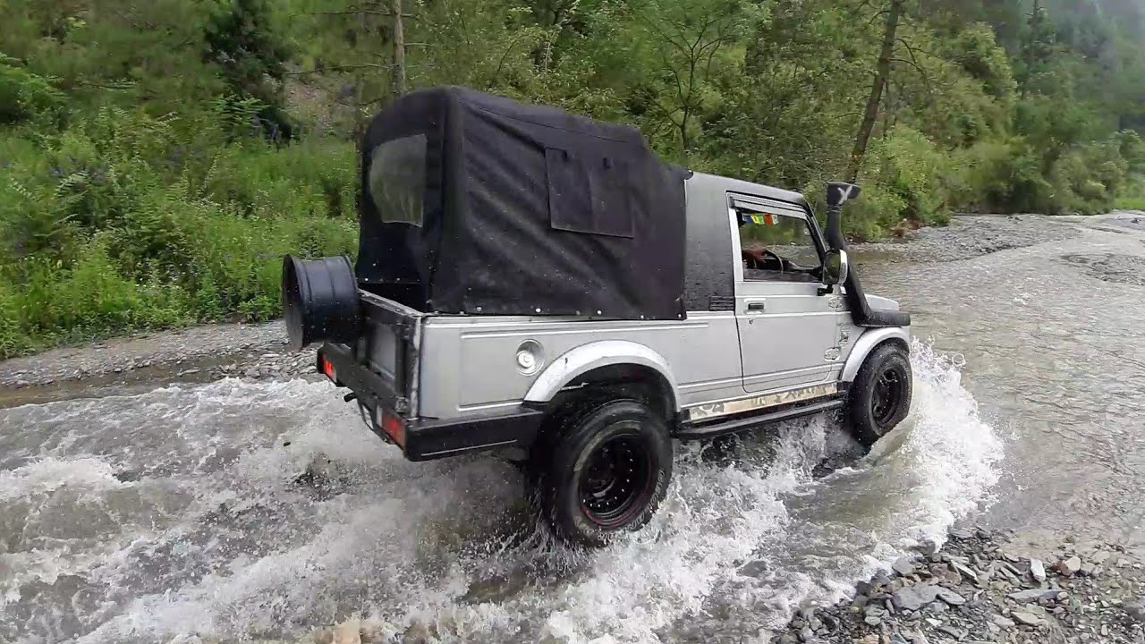 Modified Gypsy King Off Roading ||Maruti Suzuki Gypsy King MG413W - YouTube