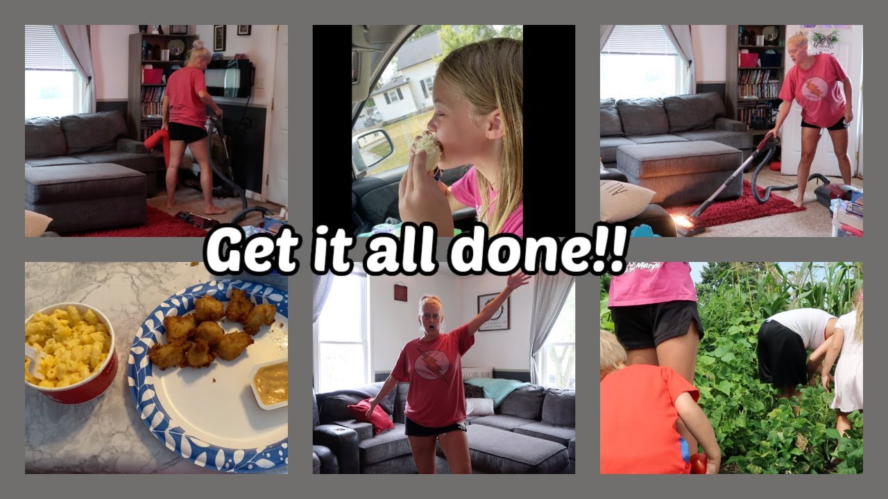 CLEAN WITH ME: LIVING ROOM DAY / CLEANING MOTIVATION / GET IT DONE! 8/3 ...