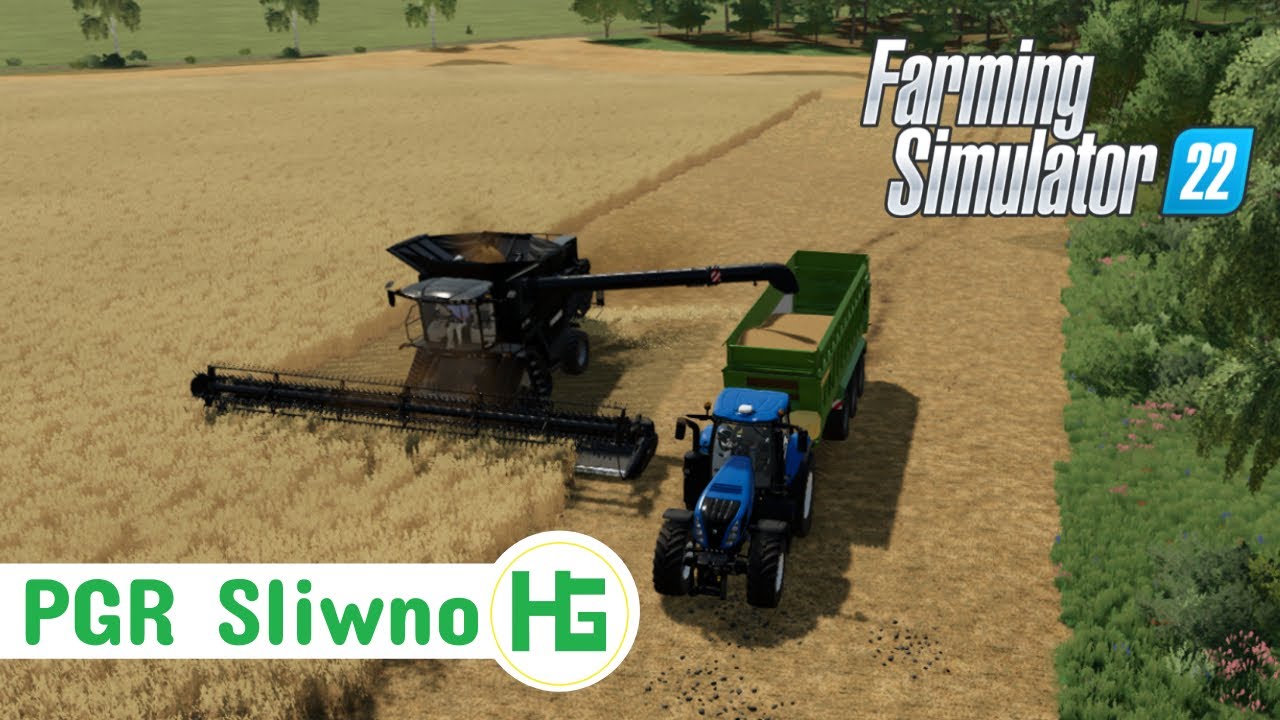 Harvest Work FS22 Timelapse PGR Sliwno #61 - YouTube
