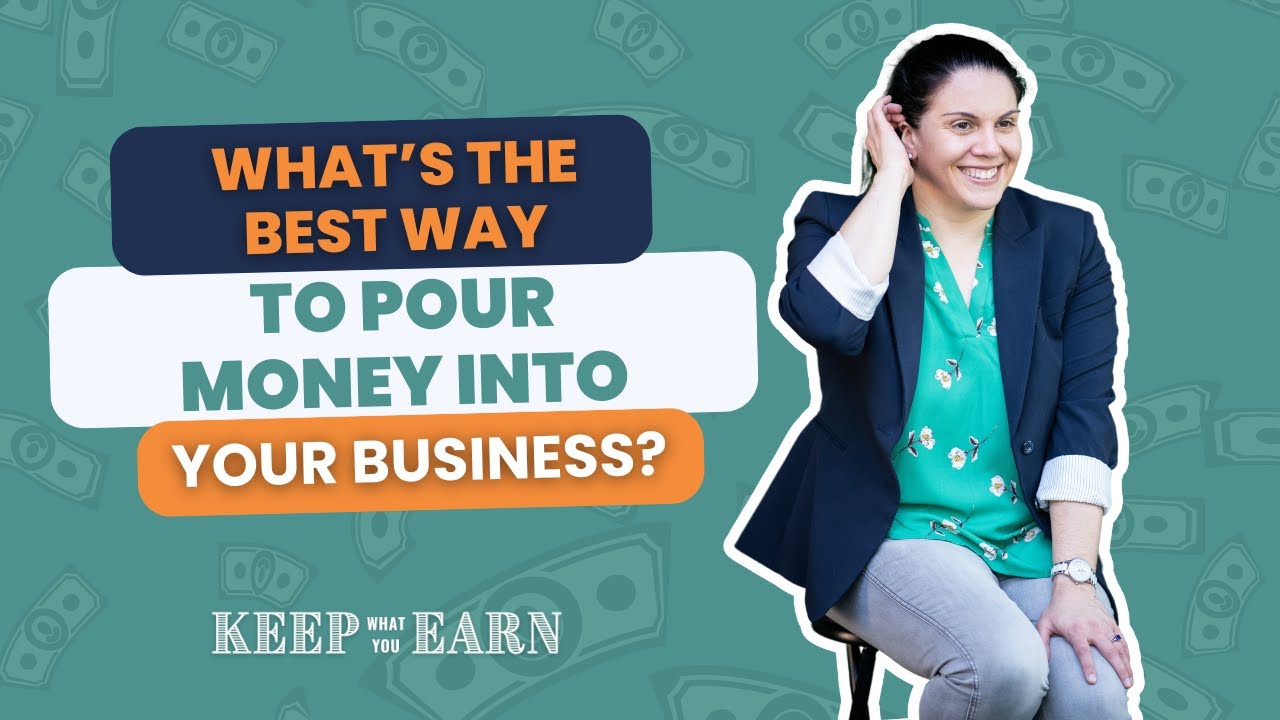 What's the Best Way to Pour Money Into Your Business? - YouTube