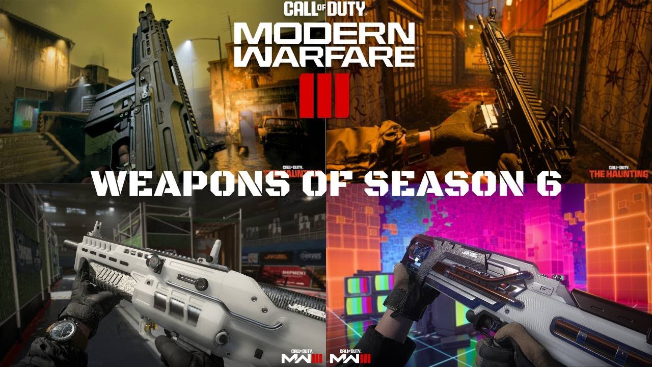 These are the last new weapons... (Call of Duty: MWIII Season 6) - YouTube