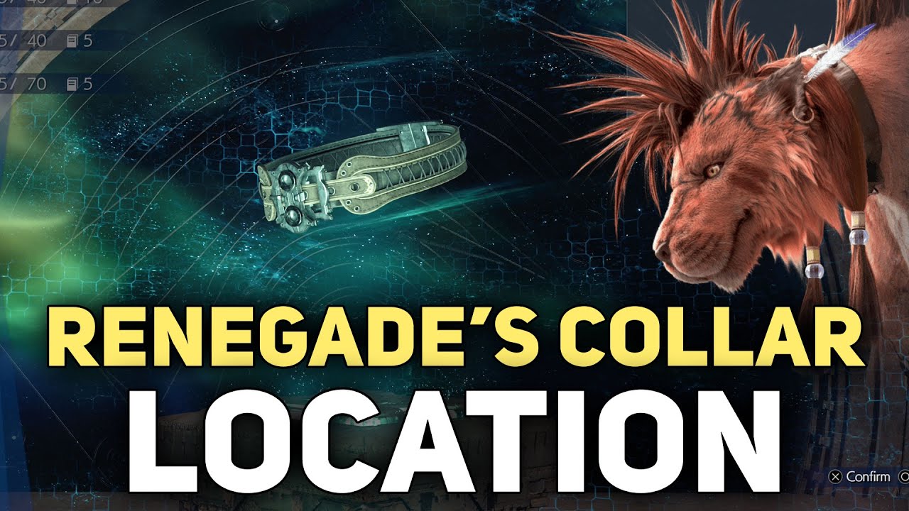 FF7 Rebirth - Renegade's Collar Weapon Location (RED XIII Collar) - YouTube