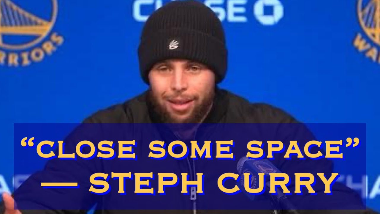 STEPH CURRY: “way better with (Draymond)…stay competitive…not lose too ...