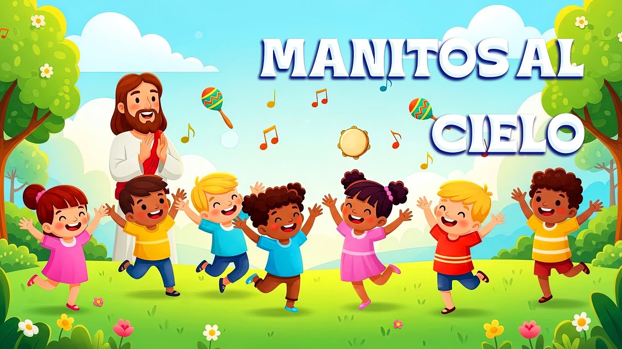 🙌💃 "¡Manitos al Cielo! | Canción Infantil Cristiana | Alabanza con ...