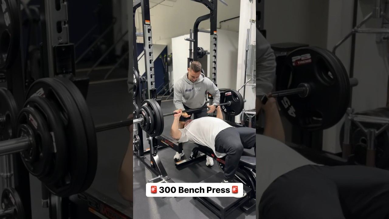 300 Bench Press at 59 Years Old - YouTube