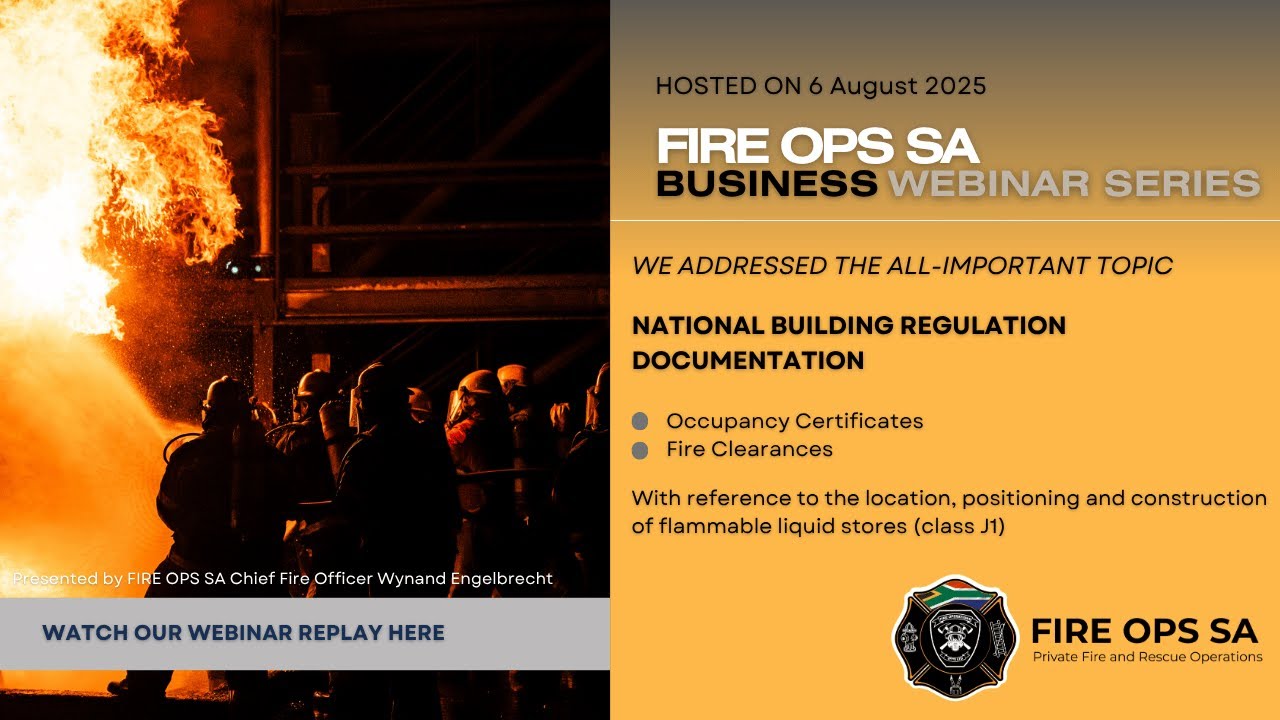Webinar Replay - Fire Clearances & Occupancy Certificates: Class J1 ...
