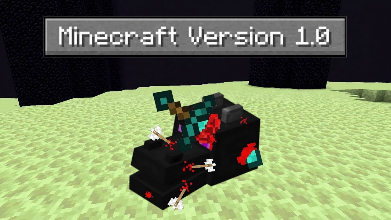 I Defeated 1.0 Hardcore Minecraft - YouTube