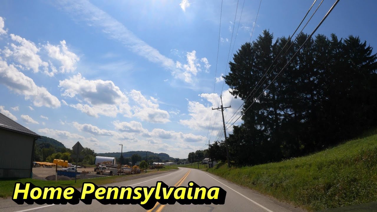 Route 119 South The Village Of Home Pennsylvania ( 9/3/2023 ) - YouTube