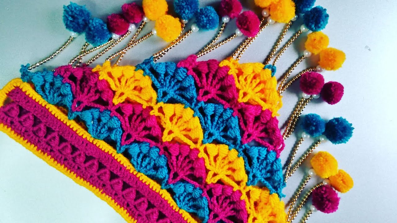 New Toran design || Jhalar ki design achhi achhi #crochet #toran - YouTube