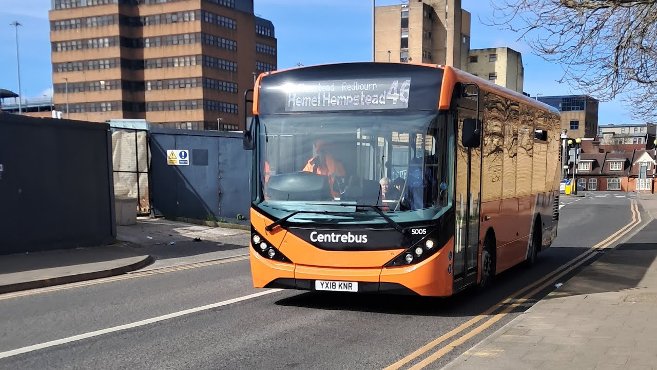 *New transfer* * Nice ride* on centrebus ADL enviro200mmc 5005 YN18 KNR ...