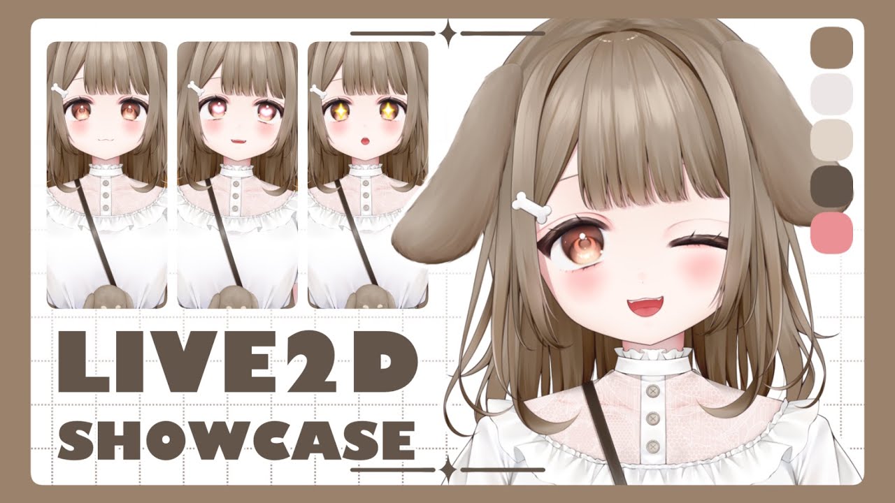 【Live2DShowcase】Vtuber こむぎ様 - YouTube
