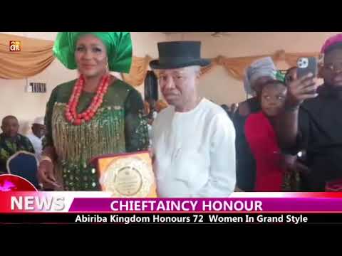 ABIRIBA ENACHIOKEN IN COUNCIL HONOURS  72 WOMEN IN GRAND STYLE
