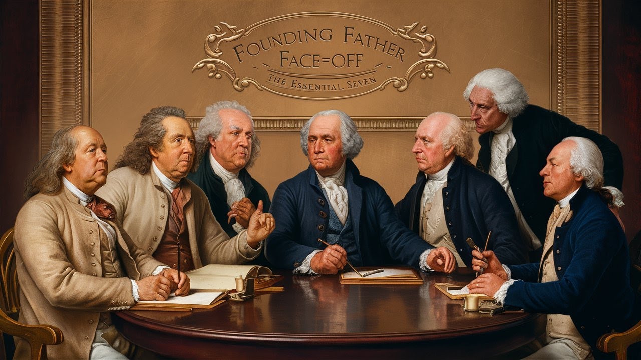 Founding Father Face-Off: The Essential Seven - YouTube
