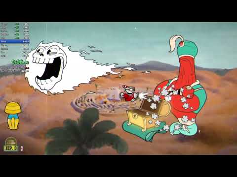 (Former World Record) Cuphead Any% in 22:51