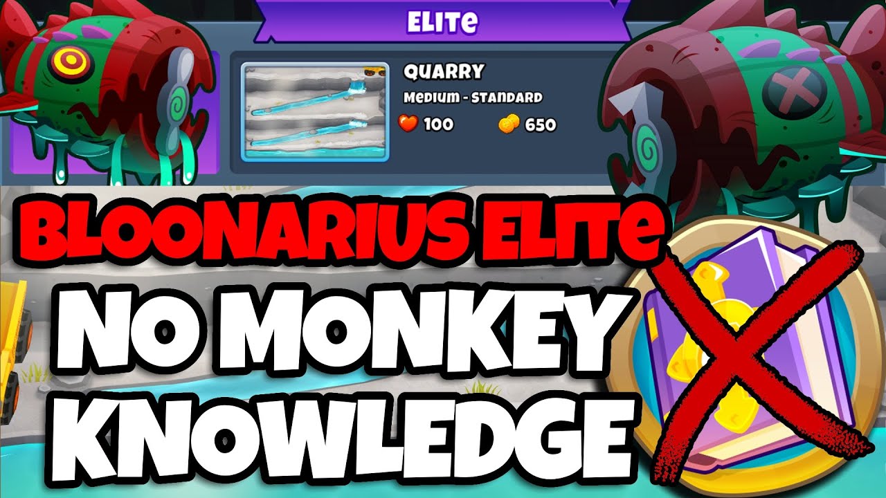 Bloonarius Elite Tutorial || No Monkey Knowledge || Quarry (BTD6) - YouTube