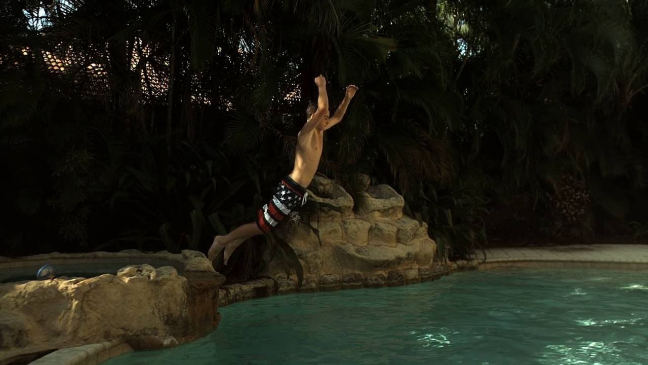 Damian jumping in pool 1 1kfps D160625 - YouTube