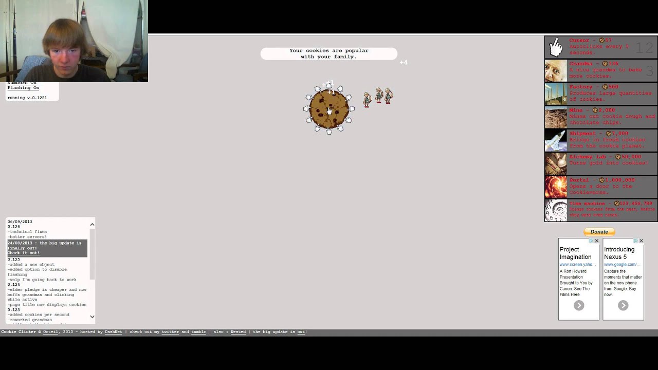Let's Play: Cookie Clicker Classic. Part1. COOKIE REP - YouTube