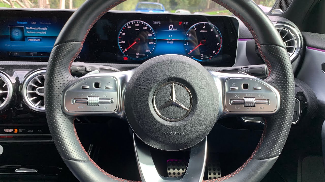 How to reset the service light on a 2018 Mercedes Benz A class - YouTube