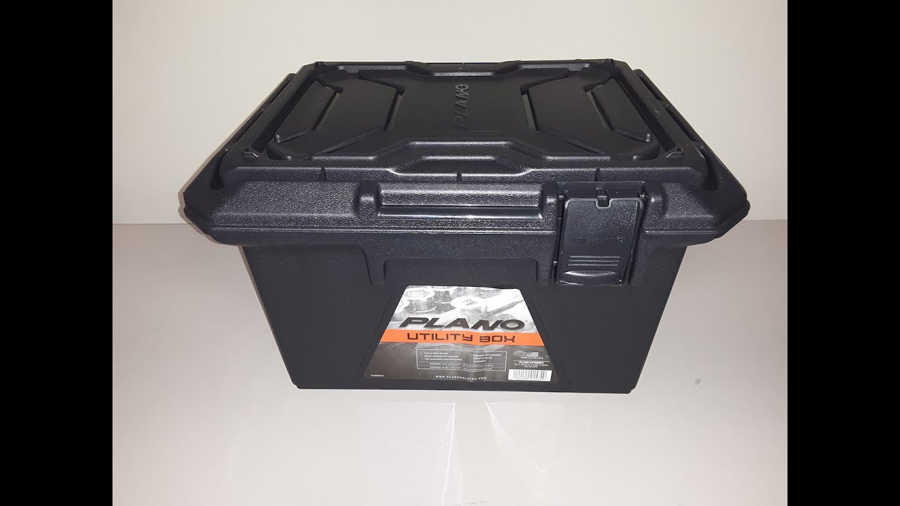 Plano 16Q Utility Box Model PLA1071MC Review for Kayak - YouTube