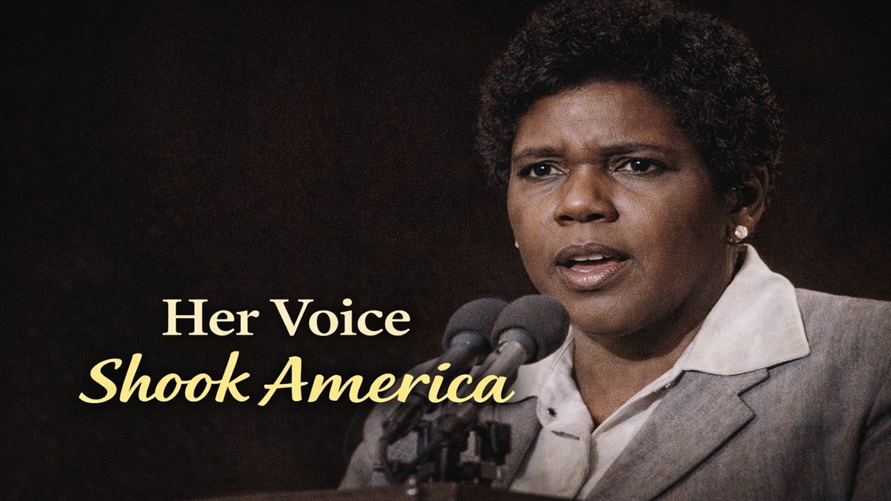 Barbara Jordan’s Keynote Address: The Voice That Shook the Nation - YouTube
