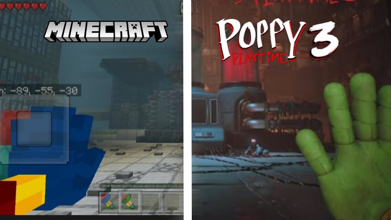 poppy playtime: chapter 3 FULL Map Minecraft - Gas Production - YouTube